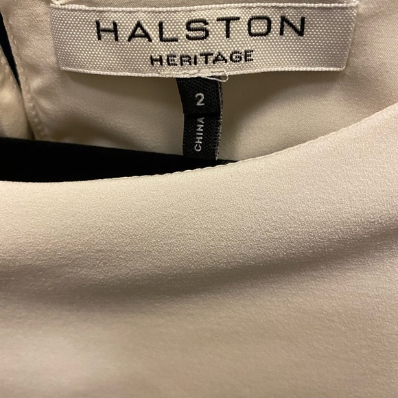 Halston Heritage | Dresses | Halston Heritage Draped Dress | Poshmark